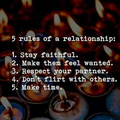 Rules Of Relationship