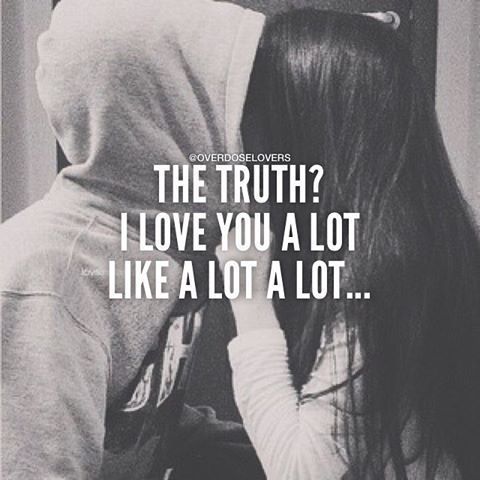 The Truth? I Love You A Lot Pictures, Photos, and Images for Facebook ...