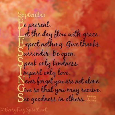 September Blessings Pictures, Photos, and Images for Facebook, Tumblr ...