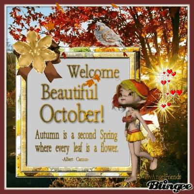 Welcome Beautiful October! Pictures, Photos, and Images for Facebook ...
