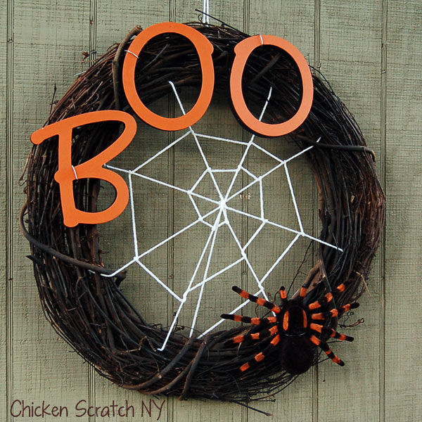 Boo Spider Web Wreath Pictures, Photos, and Images for Facebook, Tumblr ...