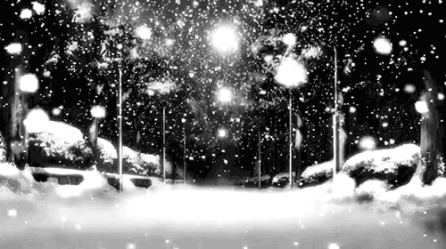 Snow Falling Slow Animation