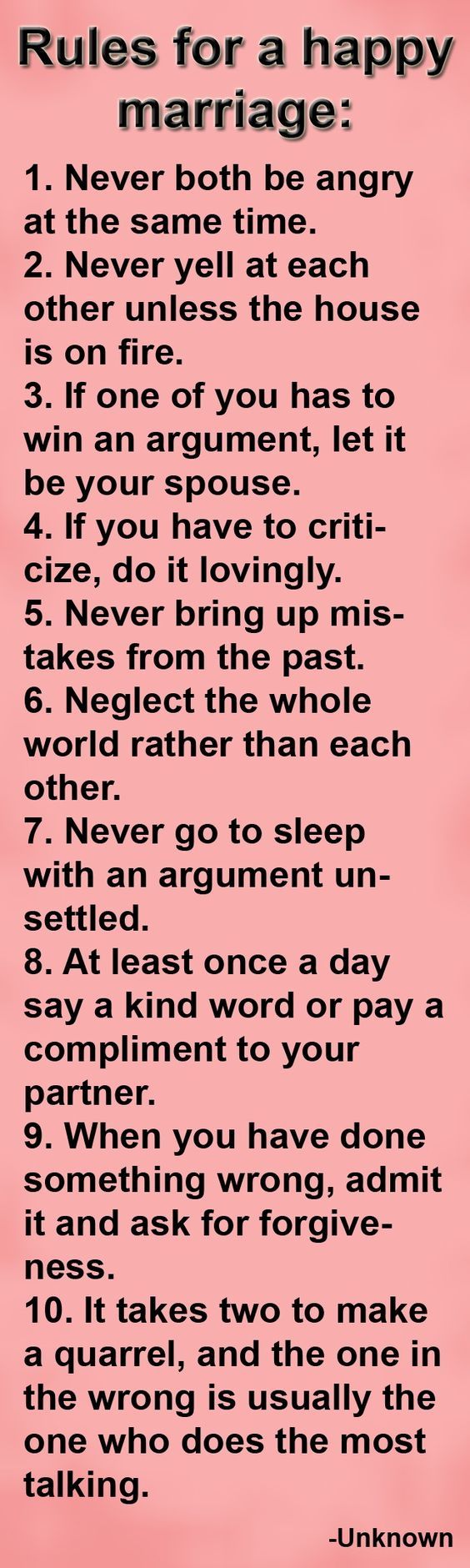 Rules For A Happy Marriage Pictures, Photos, and Images for Facebook ...