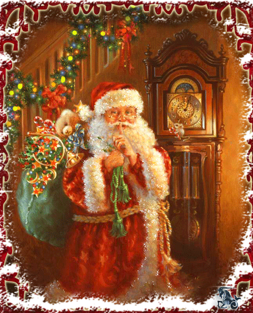 Santa Inside Home With Gifts Pictures, Photos, and Images for Facebook ...
