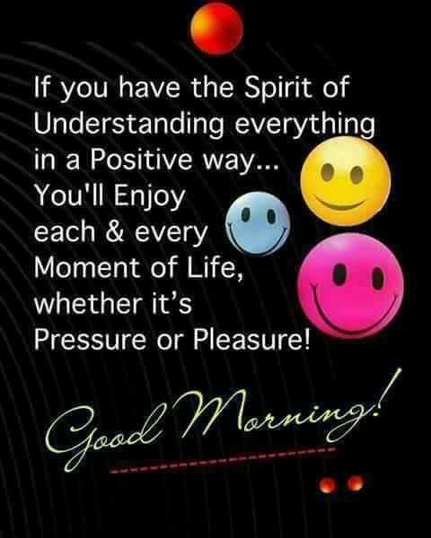 Good Morning Be Positive Pictures, Photos, and Images for Facebook ...