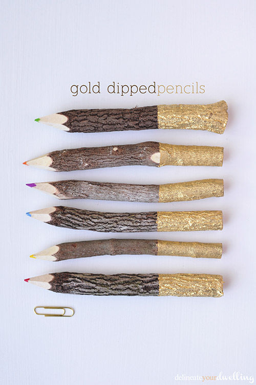 Gold Dipped Pencils Pictures, Photos, and Images for Facebook, Tumblr ...