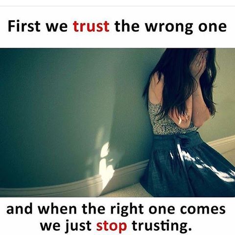 When The Right One Comes, We Just Stop Trusting Pictures, Photos, and ...