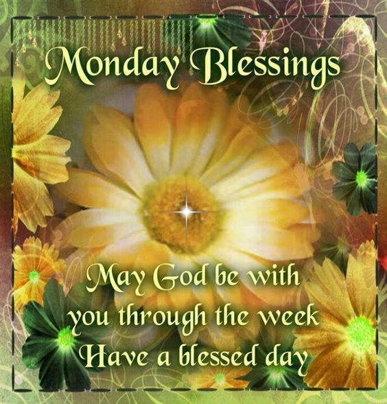 Yellow Sunflower Blessings For Monday Pictures, Photos, and Images for ...