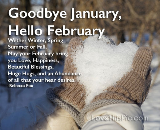 Goodbye January Pictures, Photos, and Images for Facebook, Tumblr ...