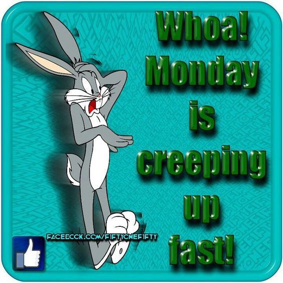 Whoa! Monday Is Creeping Up Fast! Pictures, Photos, and Images for ...