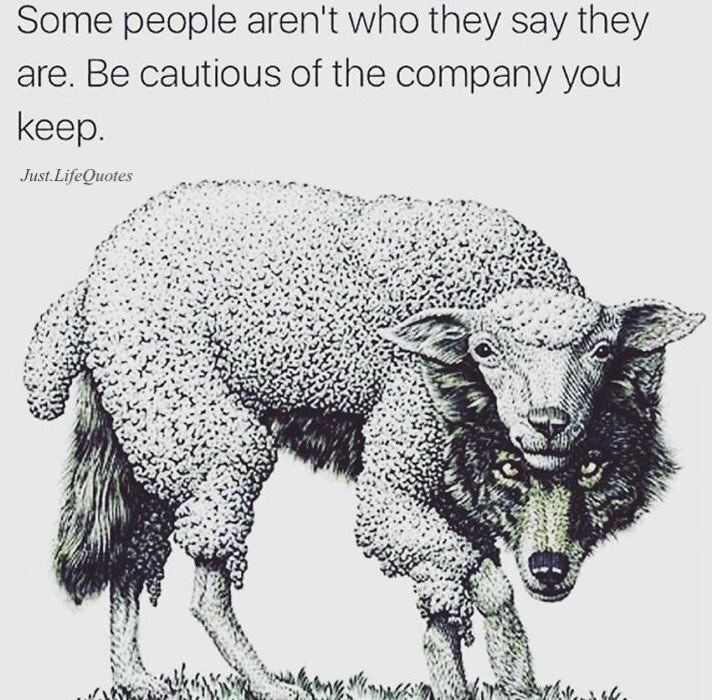 Some People Arent Who They Say They Are. Be Cautious Of The Company You ...