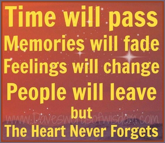 The Heart Never Forgets Pictures, Photos, and Images for Facebook ...