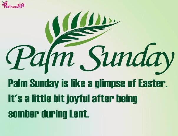 Palm Sunday A Glimpse Of Easter Pictures, Photos, and Images for ...