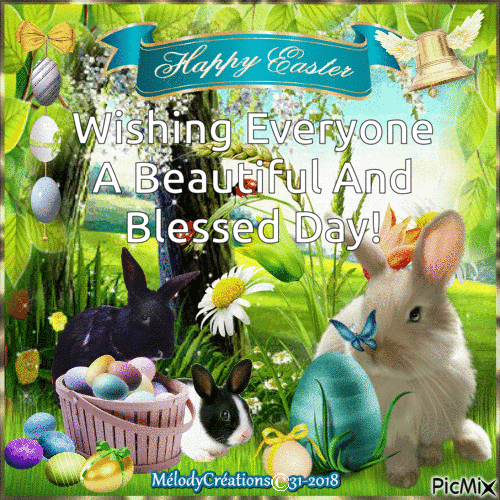 Happy Easter Wishing Everyone A Happy And Blessed Day Pictures, Photos ...