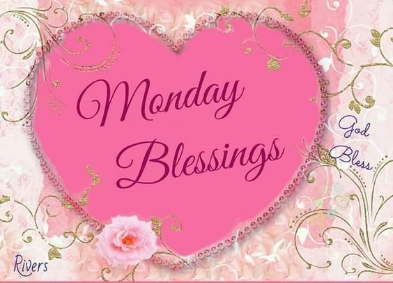 Pink Heart Monday Blessings Pictures, Photos, and Images for Facebook ...