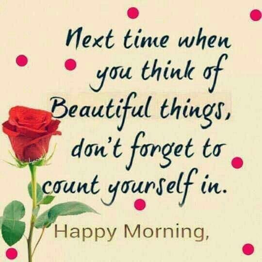 Next Time, When You Think Of Beautiful Things, Don't Forget To Count ...