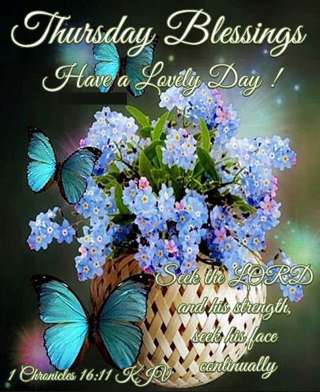 Thursday Blessings Have A Lovely Day Religious Quote Pictures, Photos ...