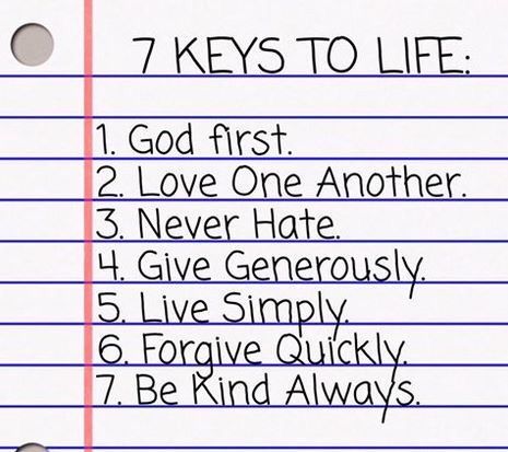 7 Keys To Life Pictures, Photos, and Images for Facebook, Tumblr ...