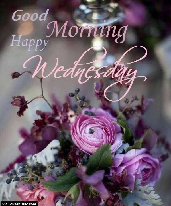 Bundle Of Flowers Happy Wednesday Good Morning Pictures, Photos, and ...