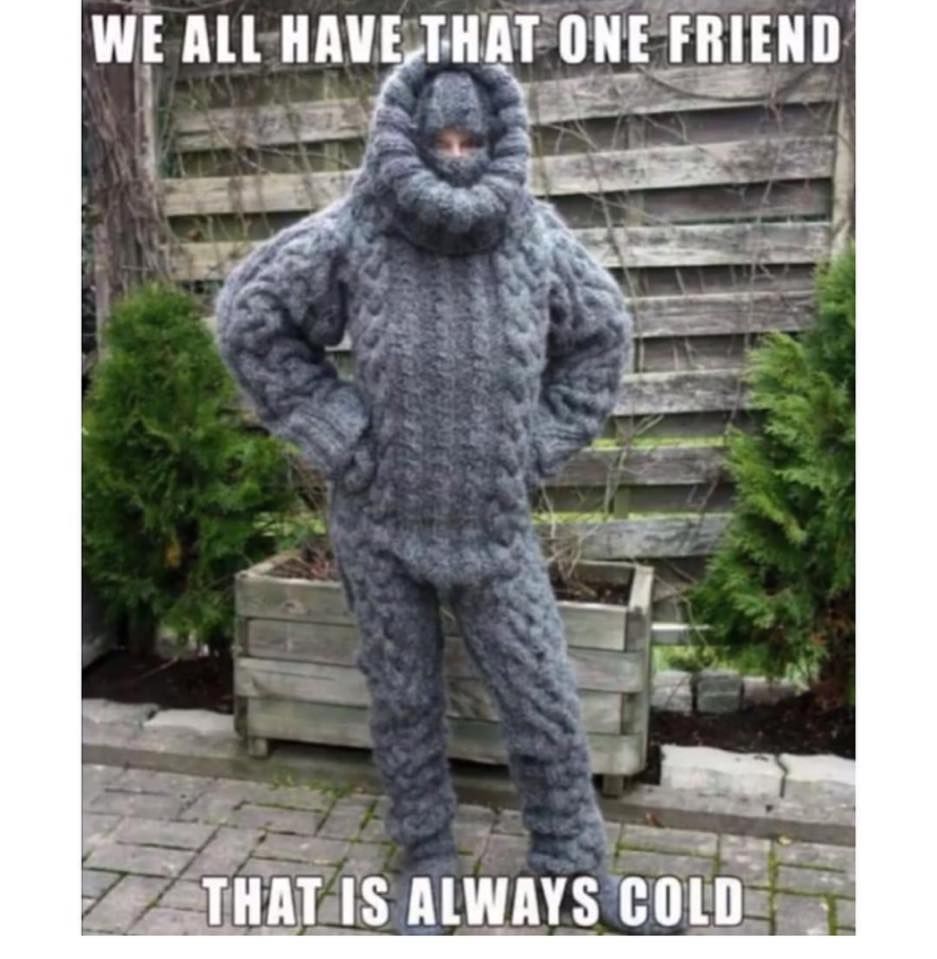 We All Have That One Friend That Is Always Cold Pictures, Photos, and ...