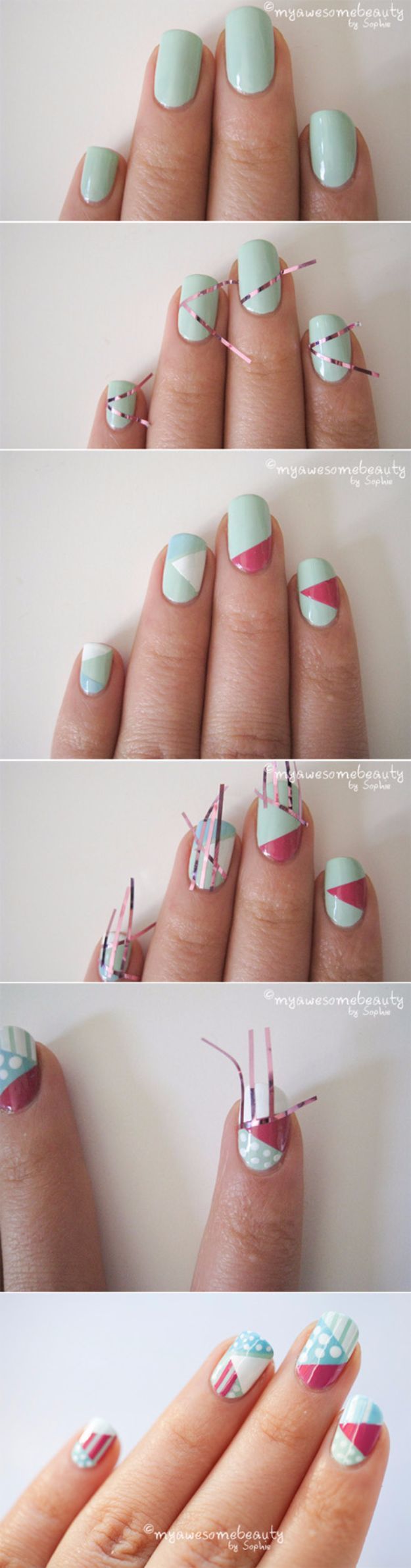 Geometric Nails Pictures, Photos, and Images for Facebook, Tumblr ...