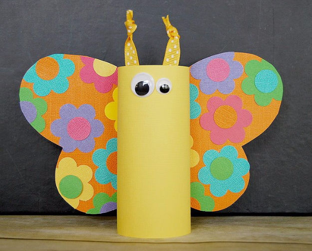 Toilet Paper Tube Butterflies Pictures, Photos, and Images for Facebook ...