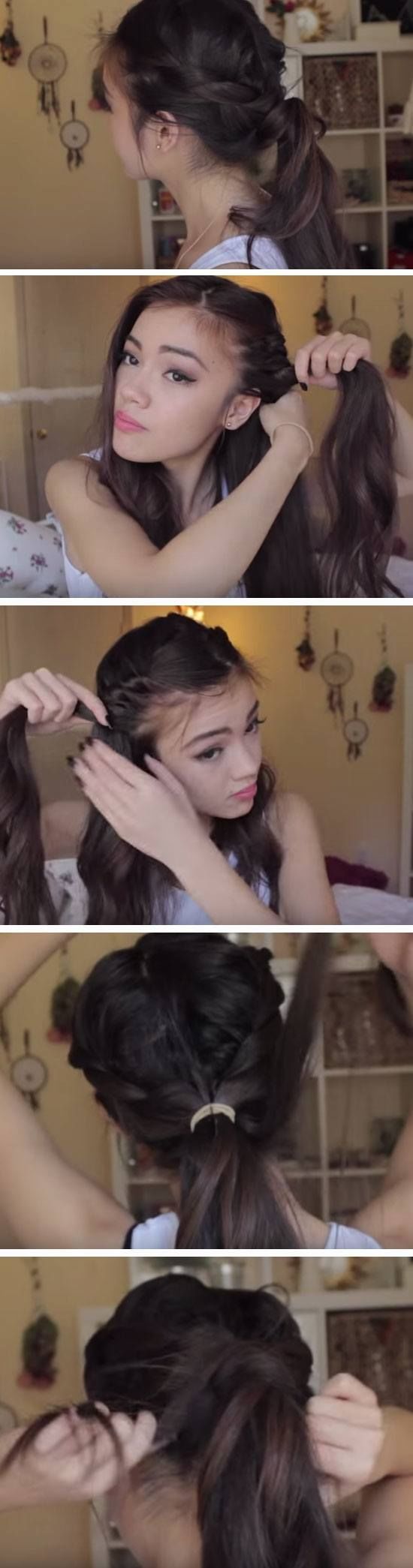 Ponytail With Twist Braid Pictures, Photos, and Images for Facebook ...