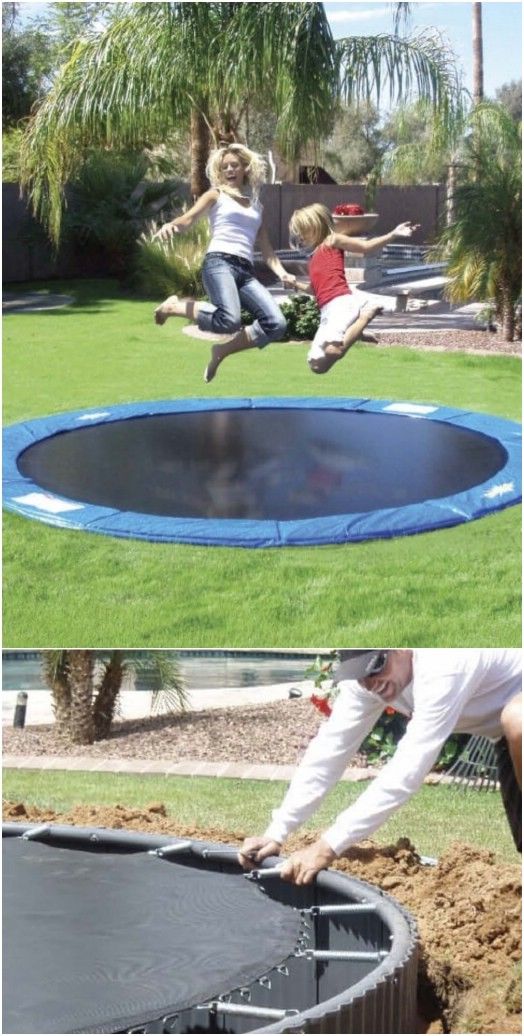 Inground Trampoline Pictures, Photos, and Images for Facebook, Tumblr ...