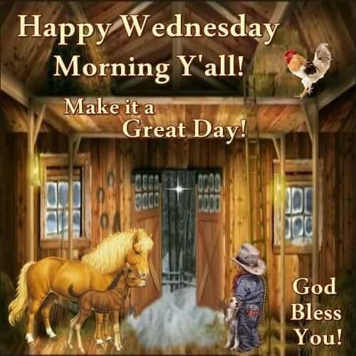 Make It A Great Day. Happy Wednesday Morning Y'all! Pictures, Photos ...