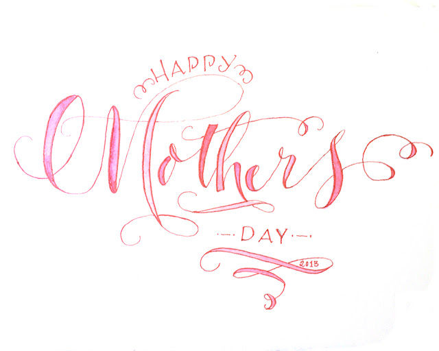 Happy Mother's Day Calligraphy Pictures, Photos, and Images for ...