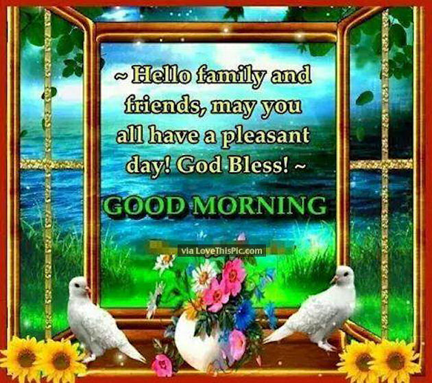 Hello Good Morning Quotes