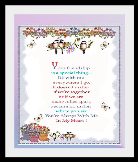 Your Friendship Is A Special Thing.... Pictures, Photos, and Images for ...