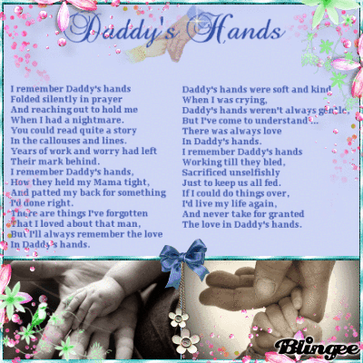 Daddy's Hands Pictures, Photos, and Images for Facebook, Tumblr ...