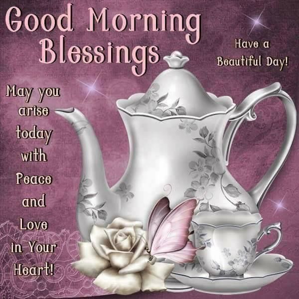 Tea Good Morning Blessings Image Pictures, Photos, and Images for ...