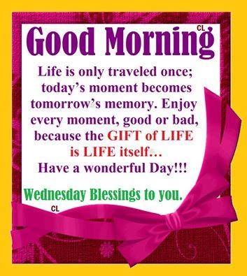 Wednesday Life Blessings Pictures, Photos, and Images for Facebook ...