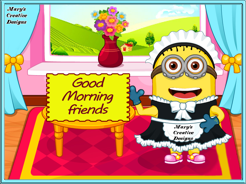 Minion Good Morning Friends Graphic Pictures, Photos, and Images for ...