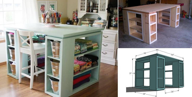 DIY Modern Craft Table Pictures, Photos, and Images for Facebook ...
