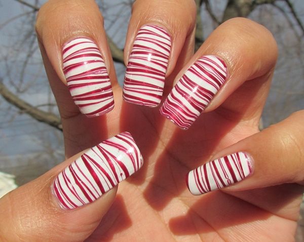 Peppermint Themed Nail Art Pictures, Photos, and Images for Facebook ...