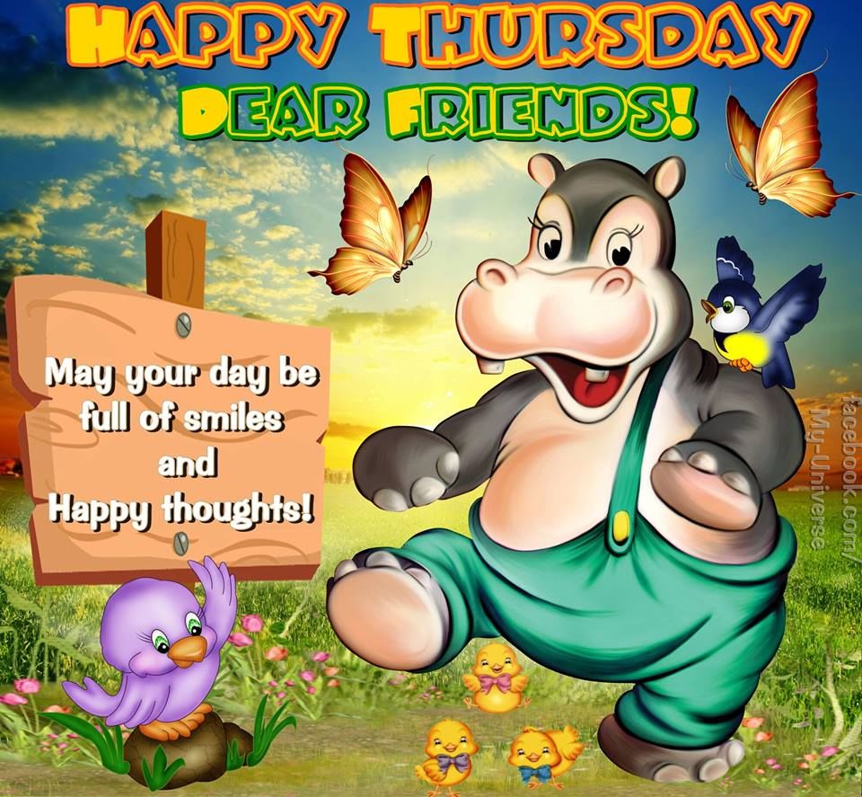 Dear Friends Happy Thursday Pictures, Photos, and Images for Facebook ...