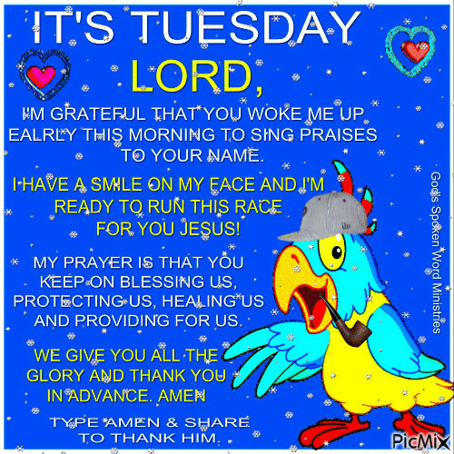 It's Tuesday Lord Pictures, Photos, and Images for Facebook, Tumblr ...