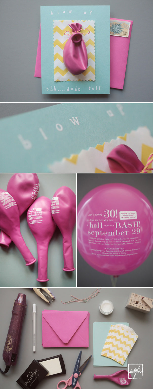 Balloon Invitation Card Pictures, Photos, and Images for Facebook ...