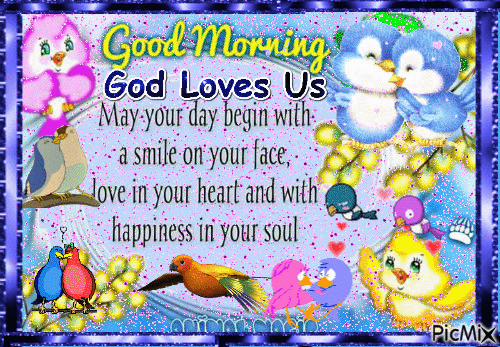 May Your Day Begin With A Smile On Your Face, Love In Your Heart And With Happiness In Your Soul ...