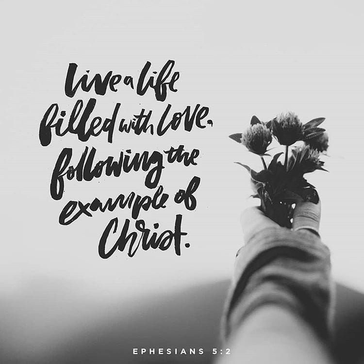 We Live A Life Filled With Love, Following The Example Of Christ ...