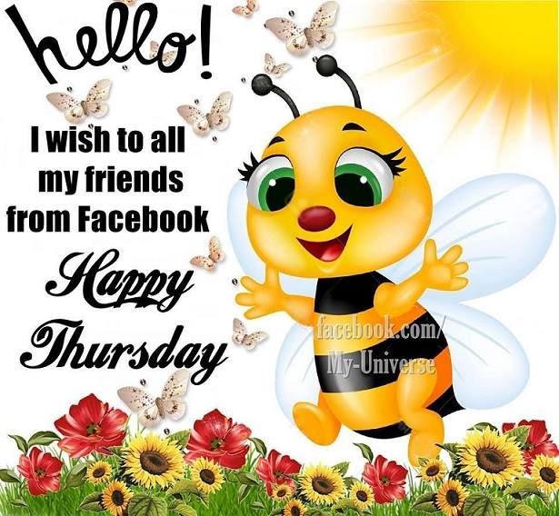 Happy Thursday To All My Friends From Facebook Pictures, Photos, and ...