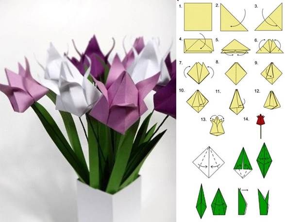Origami Tulip Pictures, Photos, and Images for Facebook, Tumblr ...