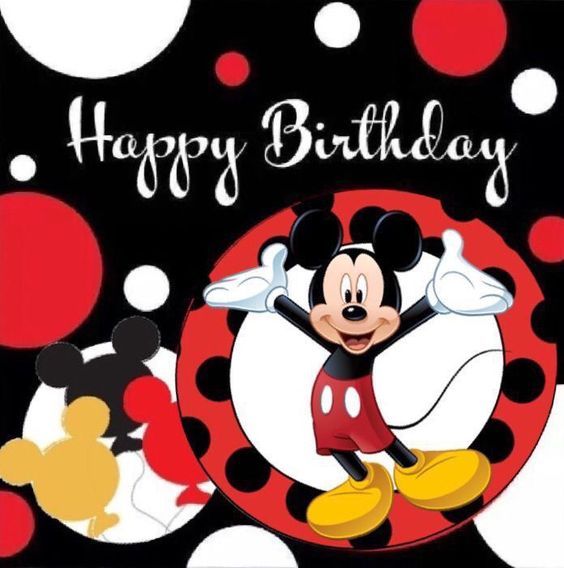 Happy Birthday Mickey Graphic Pictures, Photos, and Images for Facebook ...