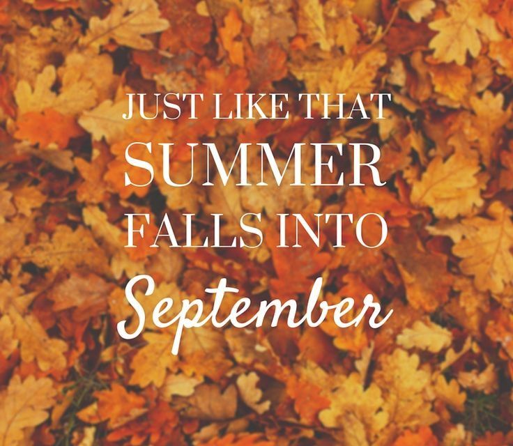 Just Like That, Summer Falls Into September Pictures, Photos, and ...