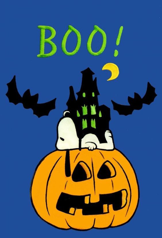 Boo Snoopy Pictures, Photos, and Images for Facebook, Tumblr, Pinterest ...