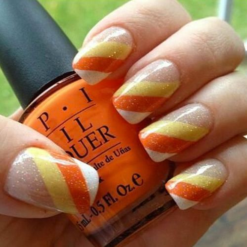 Candy Corn Nails Pictures, Photos, and Images for Facebook, Tumblr ...