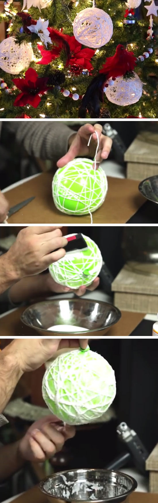 String Art Glitter Ball Ornaments Pictures, Photos, and Images for ...